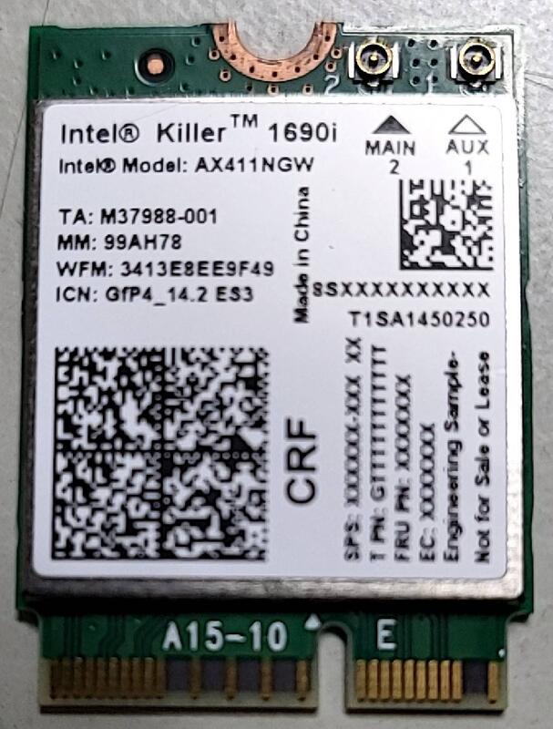 intel Wi-Fi 6E AX411 NGW 無線網卡 | 露天市集 | 全台最大的網路購物市集