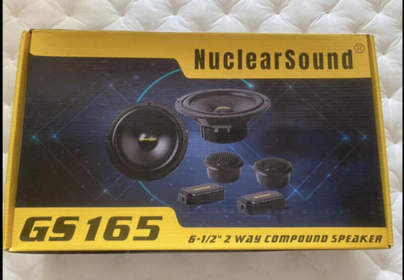 現貨全新品 高cp值2022款德國NUCLEARSOUND GS165 二音路 6.5吋喇叭推推便宜高音質 | 露天市集 | 全台最大的網路購物市集