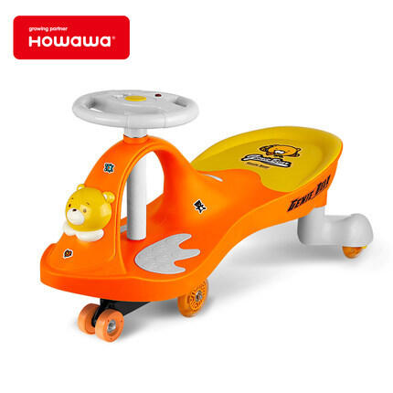 howawa好娃娃兒童扭扭車吉尼熊款帶音樂需安裝玩具車溜溜妞妞車 | 露天市集 | 全台最大的網路購物市集