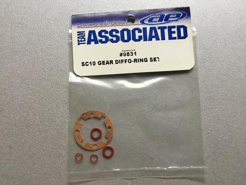 Associated 阿蘇士 9831 SC10 Gear Diff O-Ring Set 差速防漏油封墊片組 | 露天市集 | 全台最大的網路購物市集
