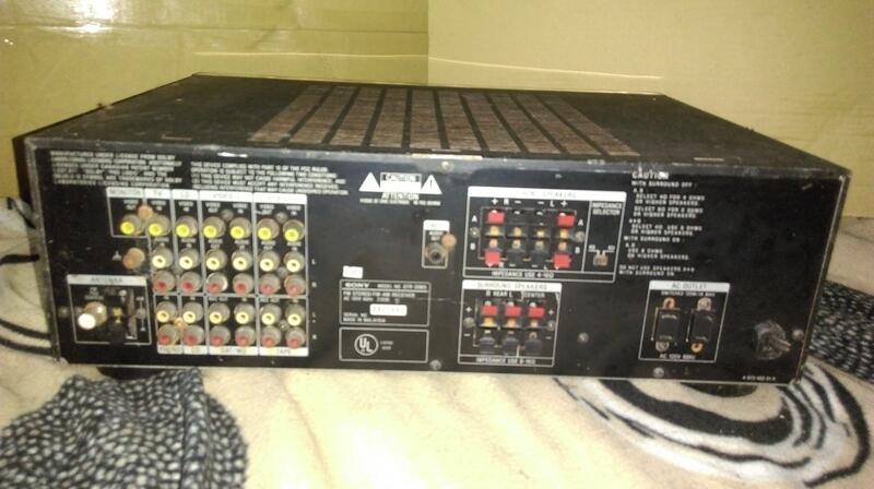 二手 故障機 零件機 sony str-d965 A/V Control Center 擴大機 | 露天市集 | 全台最大的網路購物市集