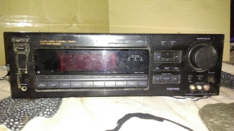 二手 故障機 零件機 sony str-d965 A/V Control Center 擴大機 | 露天市集 | 全台最大的網路購物市集
