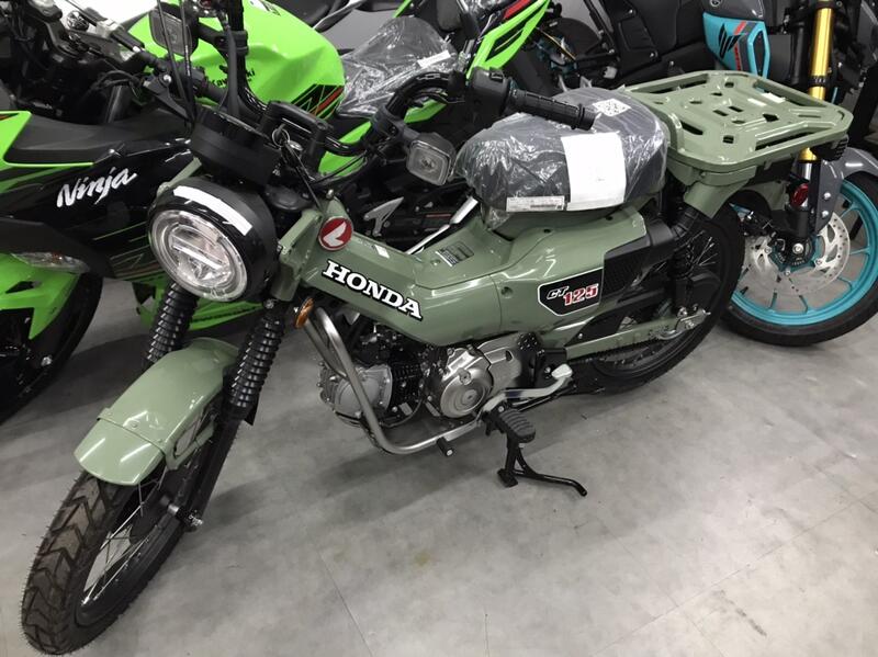 HONDA CT125 HUNTER CUB 2023 綠色 現車可領牌 {CT110 CC125 MONKEY 可參考 | 露天市集 | 全台最大的網路購物市集