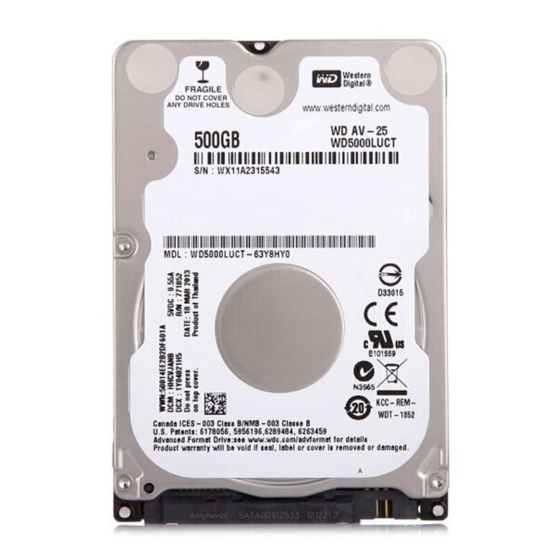 球球推薦 WD/西部數據 WD5000LUCT 2.5寸500G工控機PMR車載監控筆記本硬盤 | 露天市集 | 全台最大的網路購物市集