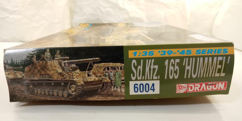 [中古良品] DRAGON 1/35 6004 二戰德國 Sd.Kfz.165 HUMMEL 野蜂式自走砲'39~'45 | 露天市集 | 全 ...