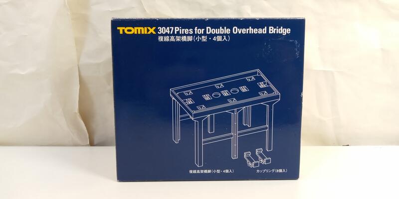 [中古良品] Tomix 3047 複線高架橋腳 (小型. 4入) | 露天市集 | 全台最大的網路購物市集