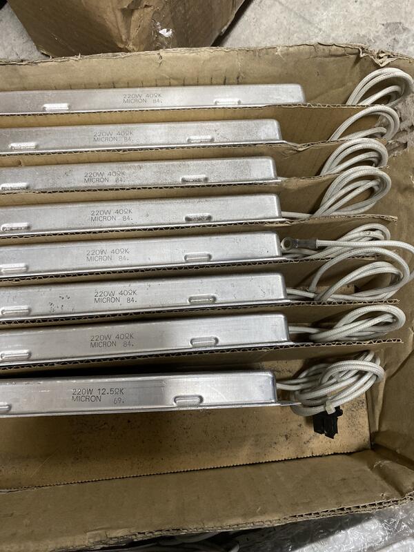 MICRON RESISTOR 220W 40ΩK 120W 50ΩK 150W 煞車 剎車電阻 沒使用過 (363) | 露天市集 | 全台 ...