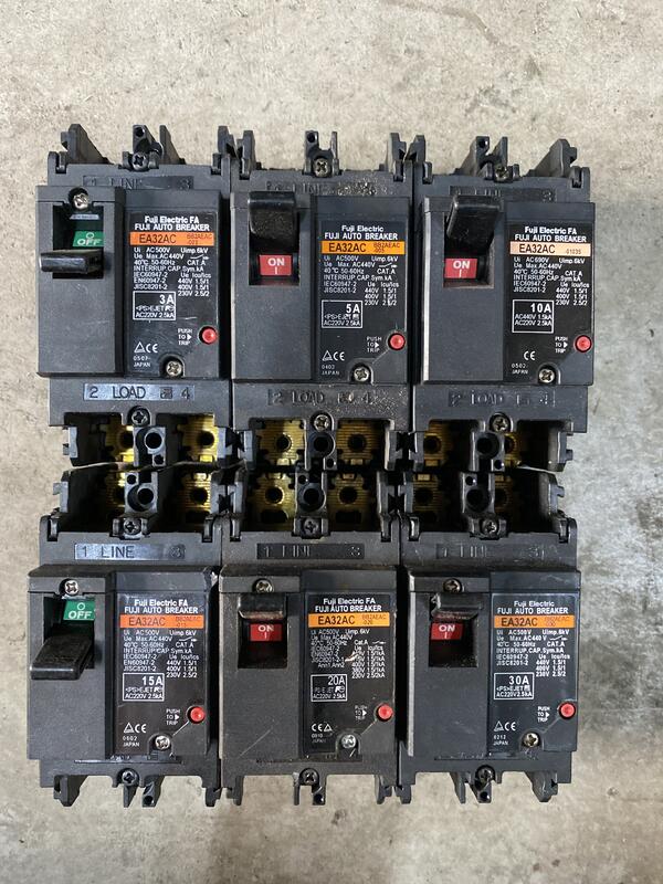 EA32AC 富士 開關 無溶絲開關 FUJI AUTO BREAKER 2P3A 5A 10A 15A 20A 30A | 露天市集 | 全 ...