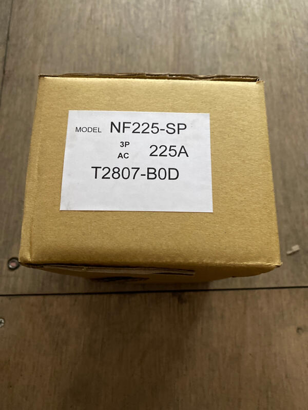Mitsubishi 三菱 斷路器 NF225-SP 3P 225A 日本製 250 高kA數 無熔絲 開關 | 露天市集 | 全台最大的網路購物市集