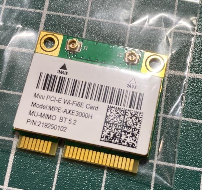 (全新現貨) Intel AX210 mPcie WiFi6 6E 6G無線網路卡 HMW 藍牙 5.2 筆記型電腦 | 露天市集 | 全台最 ...