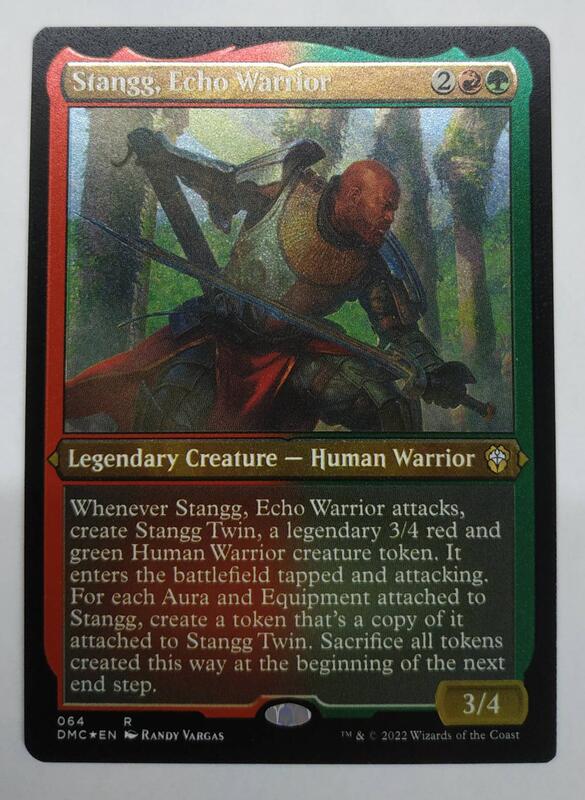 【CS2021】 多明納里亞指揮官 Stangg, Echo Warrior 英文蝕刻閃 | 露天市集 | 全台最大的網路購物市集