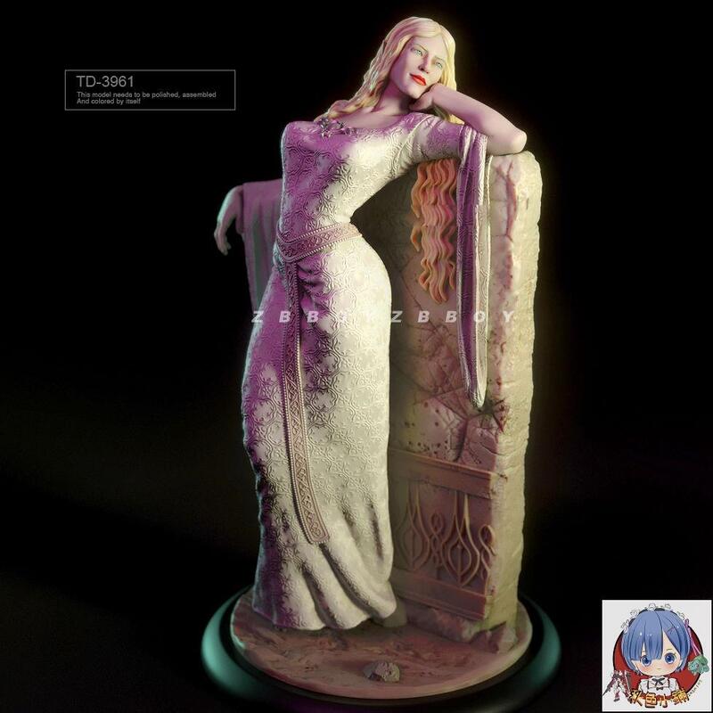 【熱銷現貨🔥】40mm 50mm 75mm ZBBOY監制 亮眼貴婦人 樹脂兵人 白模 TD-3961 | 露天市集 | 全台最大的網路購物市集