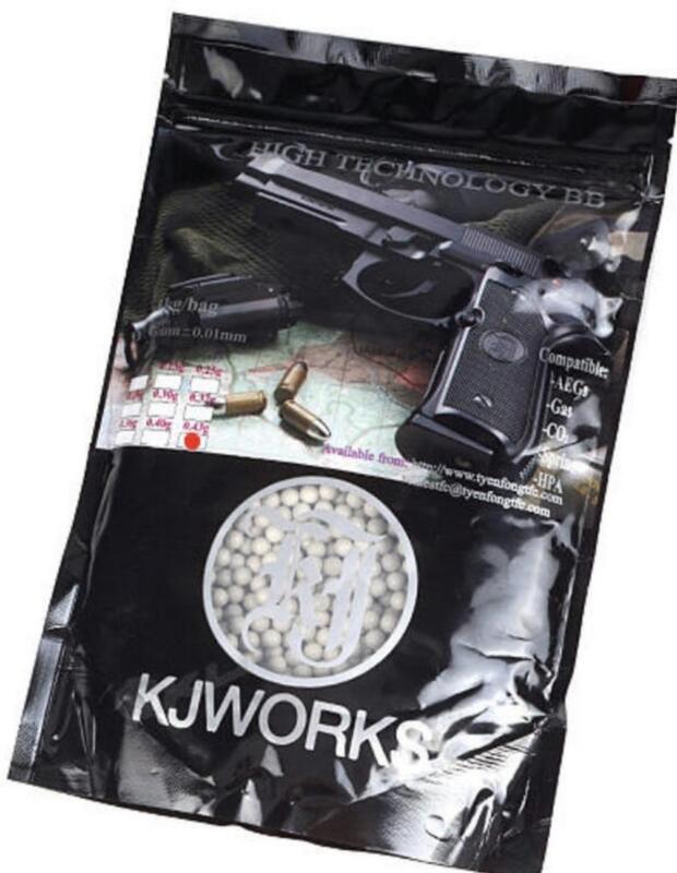 (圓仔) KJ 0.28g 6mm BB彈 1KG裝 白色 生存遊戲 kj0.28 kj0.28g | 露天市集 | 全台最大的網路購物市集
