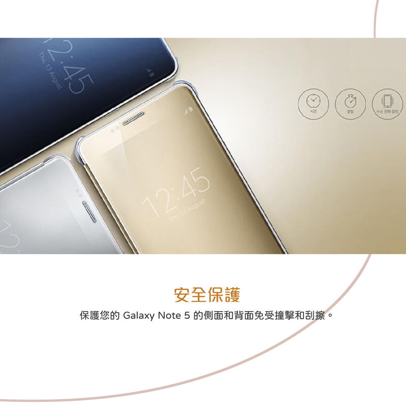 SAMSUNG GALAXY Note5 Clear View 原廠全透視感應皮套 (盒裝) | 露天市集 | 全台最大的網路購物市集