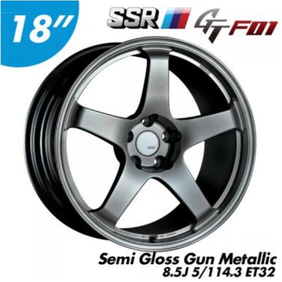 泰山美研社230408009 SSR GTF01 18" 8.5J 5/114.3 ET32依當月國外報價為準 | 露天市集 | 全台最大的網路購物市集