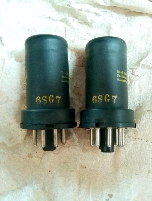 1959年真空管6SG7一對*6SJ7/6J8P/5693/6Ж8/6SK7/6К4/6SH7/6006 | 露天市集 | 全台最大的網路購物市集