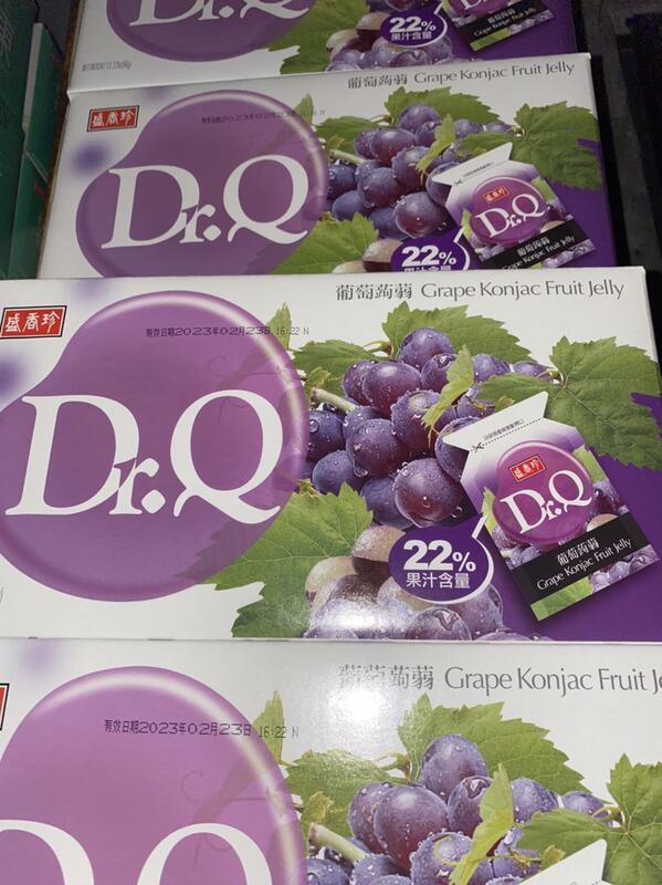 好食在食品 盛香珍Dr.Q葡萄蒟蒻果凍6000g🚚超取只能一單寄一箱->只能全家取貨喔，無法再與其他商品一起寄 | 露天市集 | 全台最大的網路購物市集