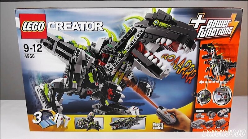 【千代】2007年正品樂高創意百變三合一 LEGO4958電動機械科技恐龍 旗艦款 | 露天市集 | 全台最大的網路購物市集