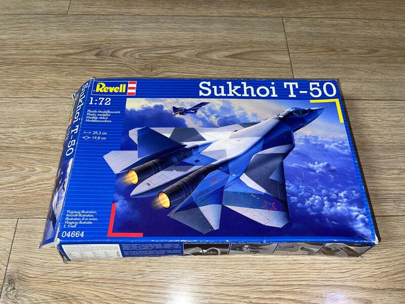 【千代】Revell 利華 04664 1/72 蘇霍伊 T-50 戰斗機 盒子舊 無紙說明書 | 露天市集 | 全台最大的網路購物市集