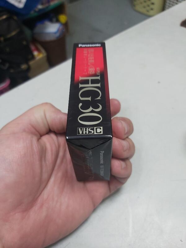 Panasonic HG ZETAS 30 VHS-C 30分鐘空白帶 全新未拆新品 | 露天市集 | 全台最大的網路購物市集