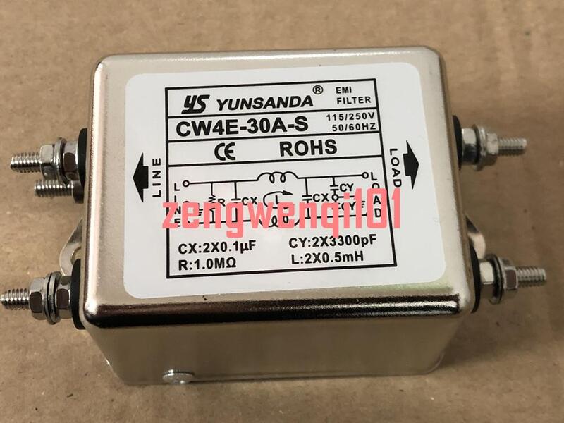 CW4E-30A-S CW4E-20A-S YUNSANDA 電源濾波器【半年質保】 | 露天市集 | 全台最大的網路購物市集