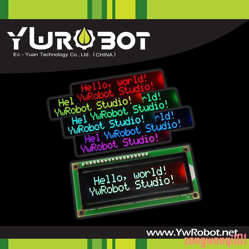 【精選】【YwRobot】適用于Arduino LCM1602液晶顯示屏模塊 全彩背光反顯 | 露天市集 | 全台最大的網路購物市集