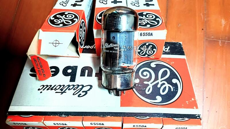 NOS 全新原盒 GE 6550a 真空管 | 露天市集 | 全台最大的網路購物市集