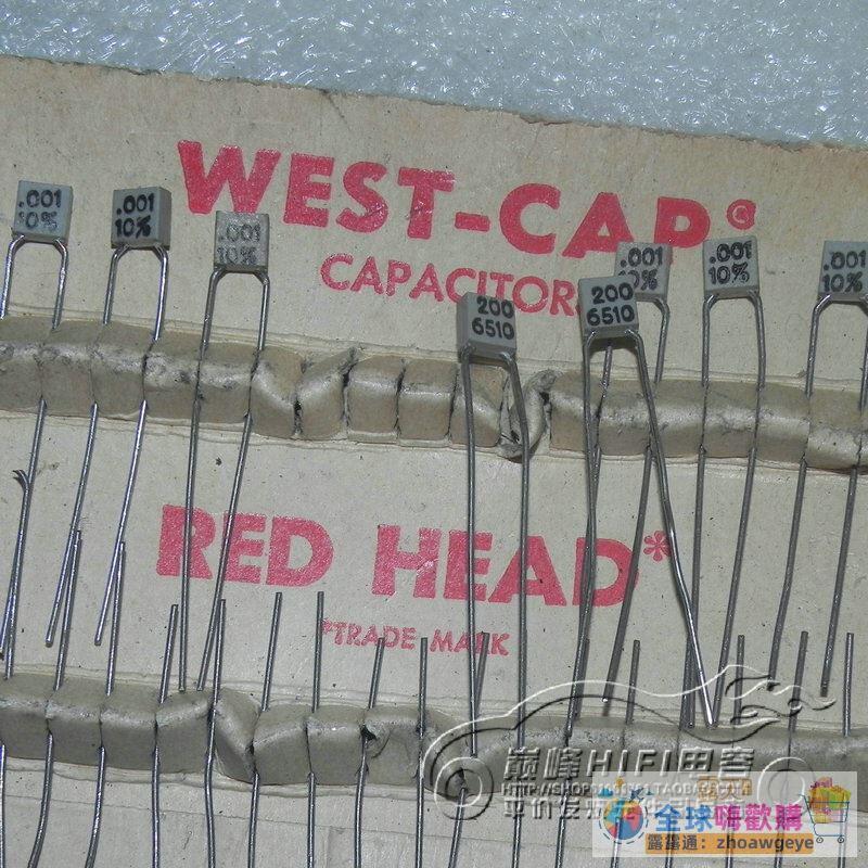 【血拼好貨】美國西電古董 WEST-CAP 200v0.001uf 102k 銅鍍銀腳銀雲母電容 量大價優 | 露天市集 | 全台最大的網路購物市集