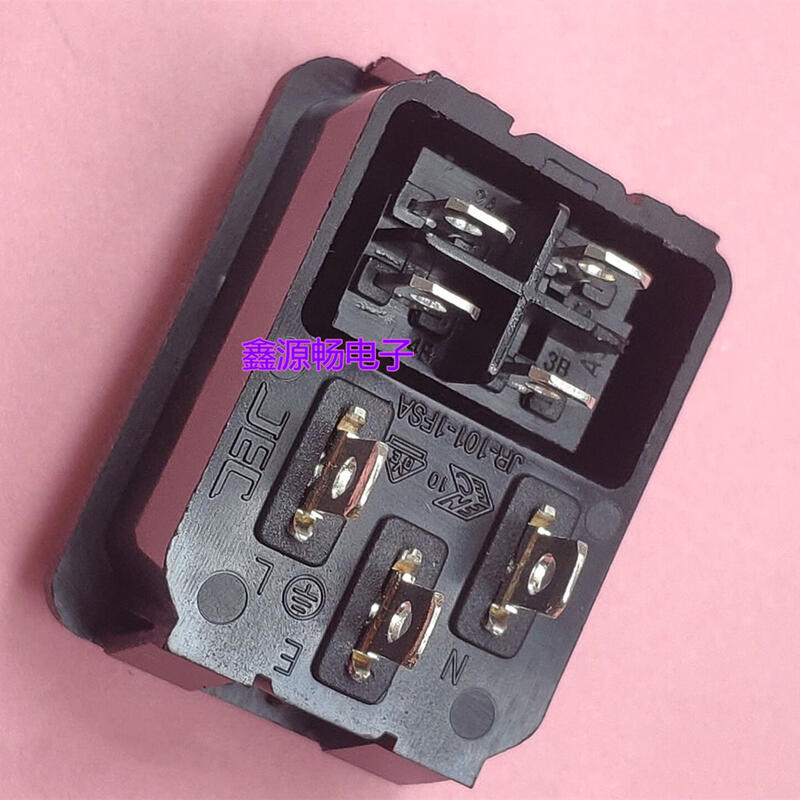 JEC二合一電源插座JR-101-1FSA帶4腳開關10A250V AC電源插座 | 露天市集 | 全台最大的網路購物市集