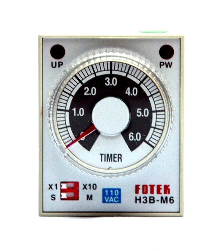 Fotek Timer 工業計時器 定時器 計時器 H3B-M6 6S~60M AC110V AC220V + Y-40 | 露天市集 | 全 ...