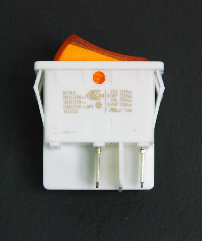 EVEREL 32x25mm 洛克開關 開關 翹板開關 SX82 Rocker Switch 4P 16A On-Off | 露天市集 | 全 ...