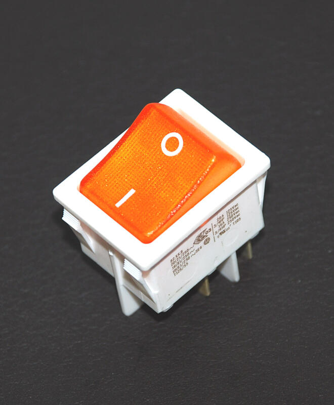 EVEREL 32x25mm 洛克開關 開關 翹板開關 SX82 Rocker Switch 4P 16A On-Off | 露天市集 | 全 ...