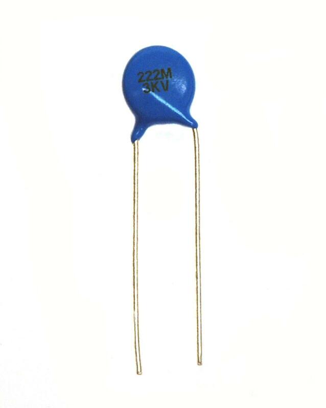 Z5U 陶瓷電容 3KV * 10pcs 2200pF M ±20% Disc Ceramic Capacitor | 露天市集 | 全台最大 ...