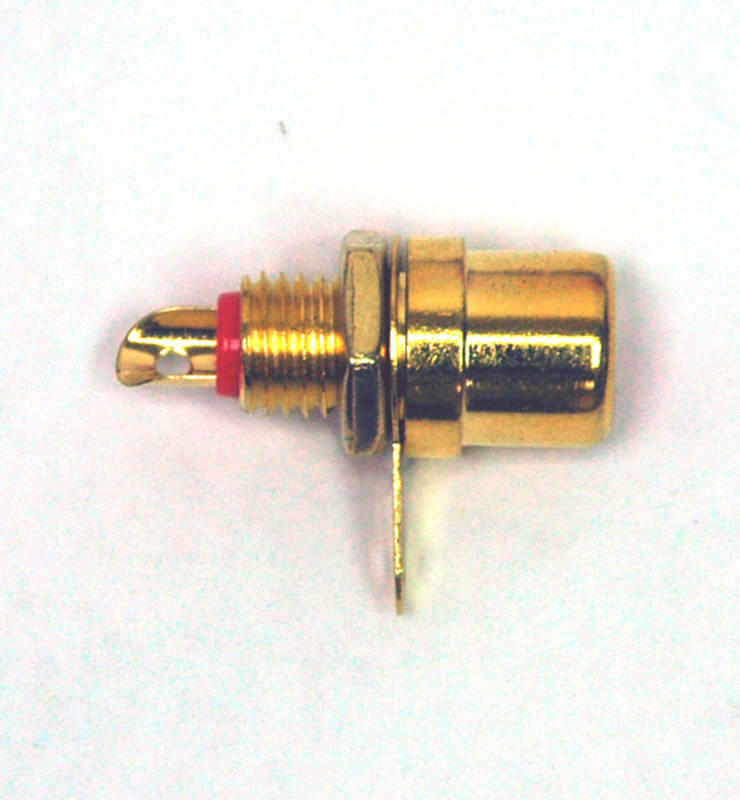 1pc 音響 視訊 梅花座 蓮花座 RCA Jack 紅色 SC SCP-607 Audio Video 鍍金 | 露天市集 | 全台最大的 ...