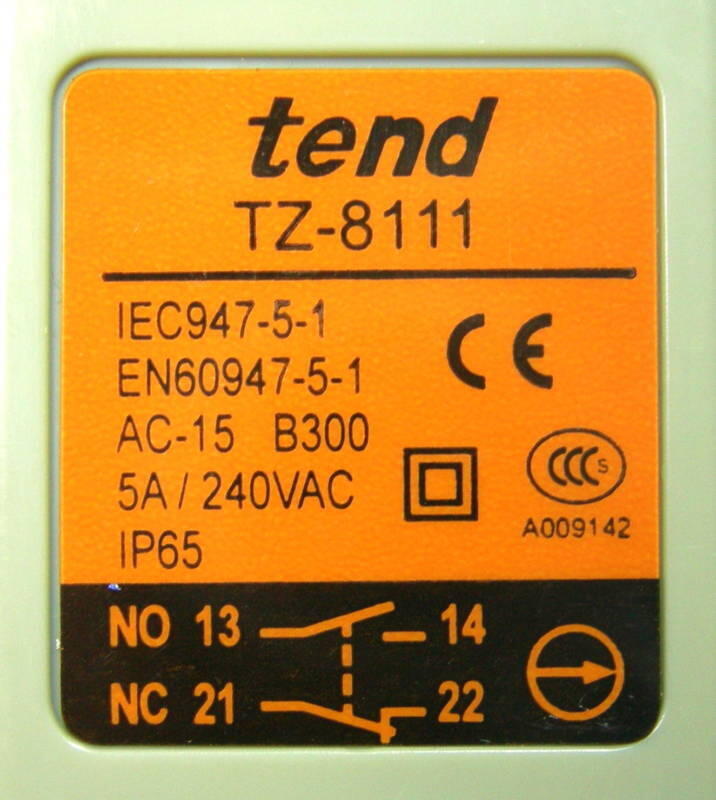 Tend 天得 TZ-8111 5A 250VAC 微動開關 限動開關 Limit Switch IP65 防水 UL | 露天市集 | 全台最大的網路購物市集