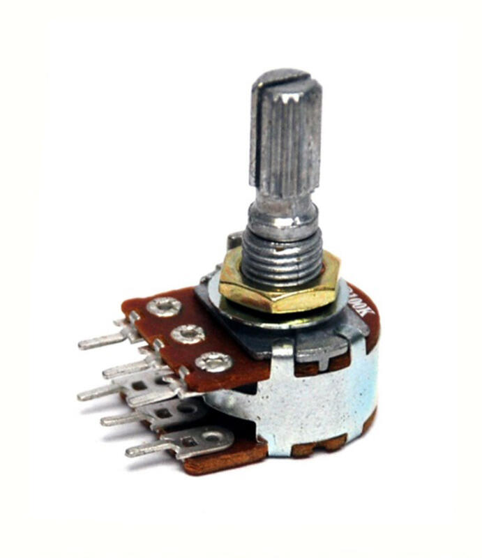 音響 A 類 雙連 可調電阻 可變電阻 16mm Dual Potentiometer VR 50K | 露天市集 | 全台最大的網路購物市集
