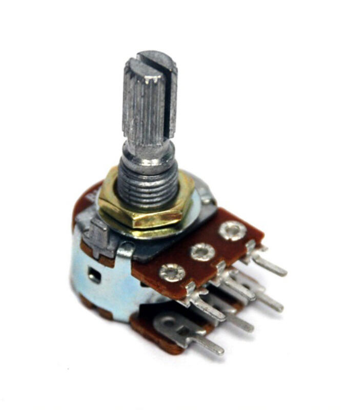 音響 A 類 雙連 可調電阻 可變電阻 16mm Dual Potentiometer VR 50K | 露天市集 | 全台最大的網路購物市集