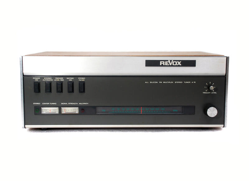 REVOX A76 FM Stereo Tuner * A-76 A 76 > Tube Radio Amplifier | 露天市集 | 全台最大的網路購物市集