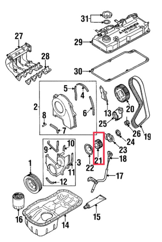 MD190863 三菱 VIRAGE1.8 曲軸齒輪/ MD190865三菱 VIRAGE1.8 曲軸角度感知片原廠 | 露天市集 | 全台最 ...