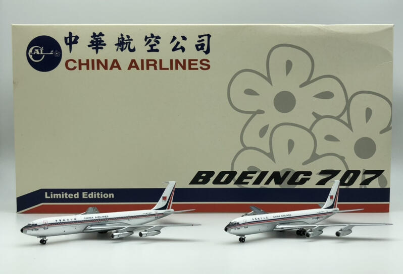 【熊小舖】1/400 AeroClassics China Airlines 華航 B707-300 客貨機 "舊塗裝" | 露天市集 | 全 ...