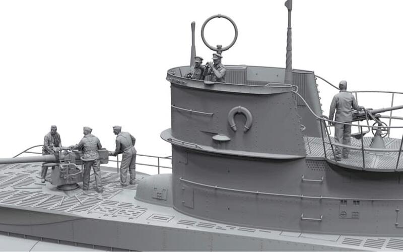 【契丹人拗累中心】預購 BORDER 1/35 德國海軍 VIIC型 U艇 包含金屬蝕刻片 六個小人 BS-001 | 露天市集 | 全台最大 ...