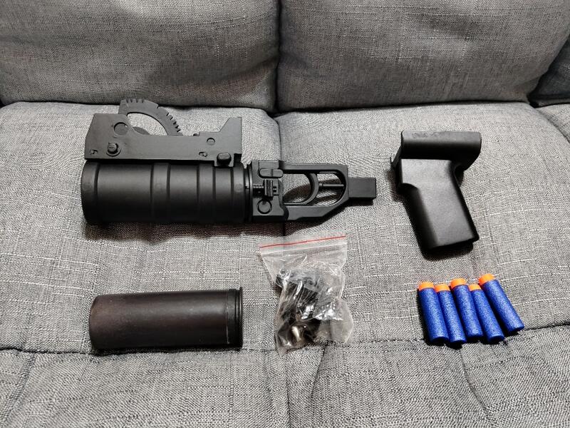 (現貨)左岸尼龍GP30 40mm軟彈榴彈砲 不含榴彈 可擊發瓦斯榴彈 副3D列印零件修復原廠走火BUG | 露天市集 | 全台最大的網路購物市集