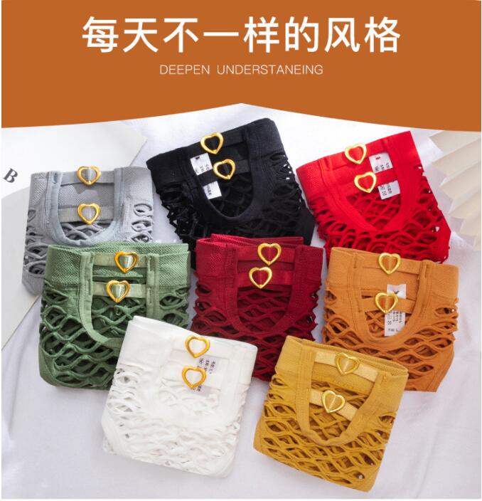 【寶舖543】 網紅款 性感 網狀設計 JS TB11 漁網 割破 中腰 彈性 三角褲 舒適 透氣 快乾 | 露天市集 | 全台最大的網路購物市集