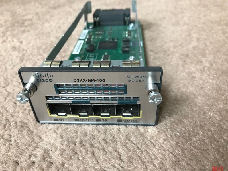 思科 Cisco C3KX-NM-1G 10G 用于3560X / 3750X 3K-X 4-Port 1G | 露天市集 | 全台最大的網路購物市集