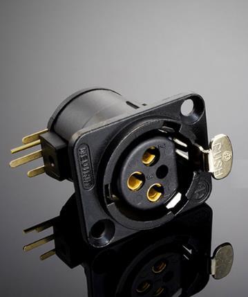 【可開統編】NC3FD-H-B卡儂母座插座 紐崔克鍍金三芯90度彎腳水平PCB NEUTRIK | 露天市集 | 全台最大的網路購物市集