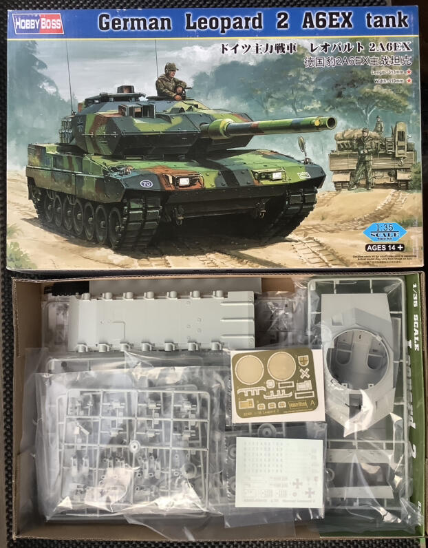 1/35 HobbyBoss 德國 Leopard 豹2A6EX 主力戰車 坦克 | 露天市集 | 全台最大的網路購物市集