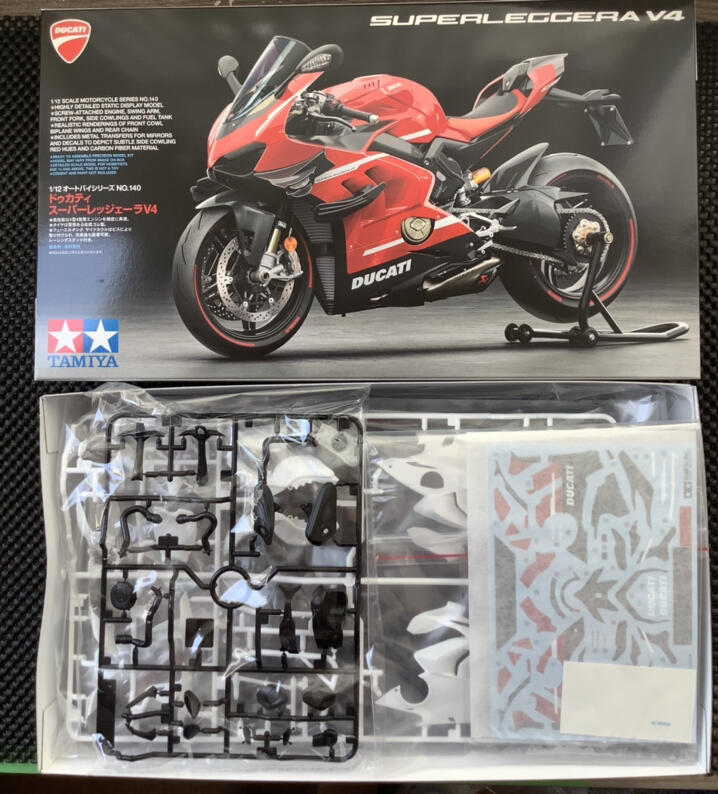 1/12 TAMIYA田宮 DUCATI SUPERLEGGERA V4 #14140 | 露天市集 | 全台最大的網路購物市集