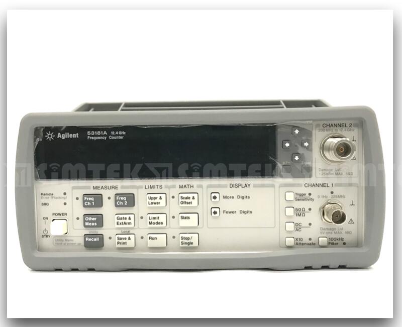 Agilent 53181A RF計頻器 225MHz/12.4GHz OPT:010,124 | 露天市集 | 全台最大的網路購物市集