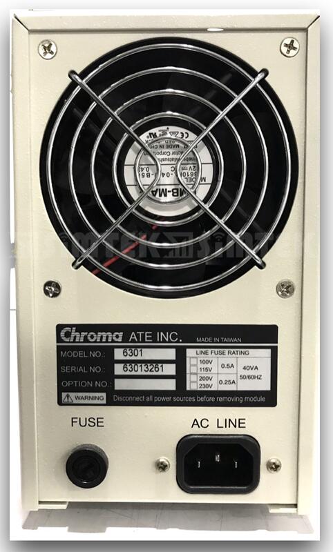 Chroma 6301 Mainframe +63030 Smart Electronic Load | 露天市集 | 全台最大的網路購物市集