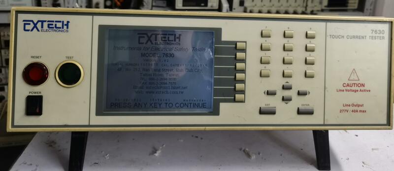 EXTECH華儀7630全功能接觸電流測試儀 | 露天市集 | 全台最大的網路購物市集
